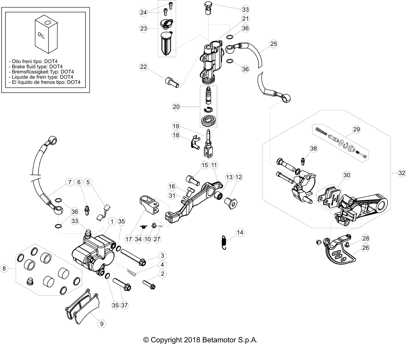 36 BRAKES - Beta Genuine