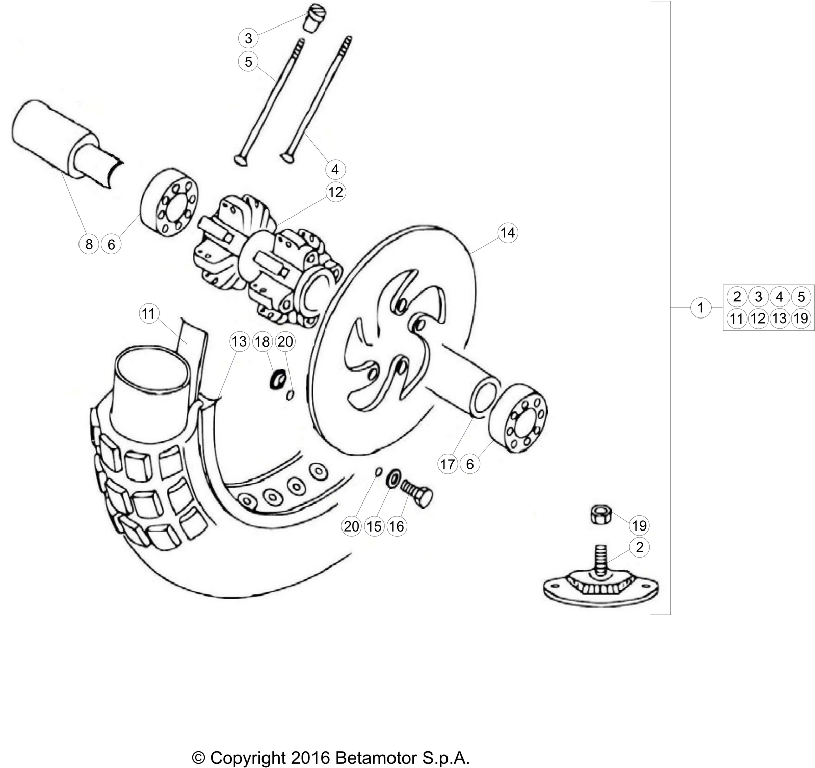 41 FRONT WHEEL - Beta Genuine