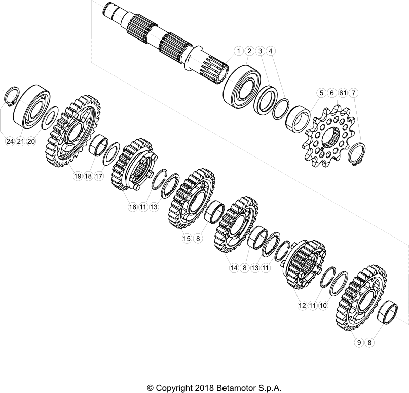 04 GEARBOX - Beta Genuine