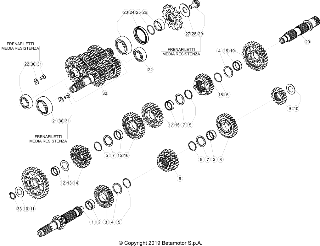 04 GEARBOX - Beta Genuine