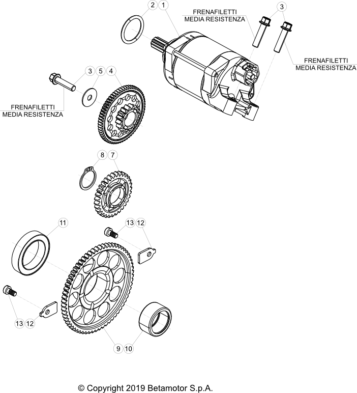 07 ELECTRIC STARTER - Beta Genuine