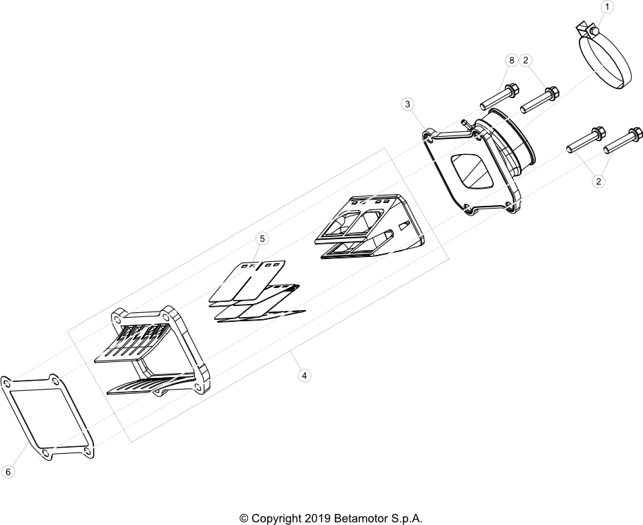 01 ENGINE CASE - Beta Genuine