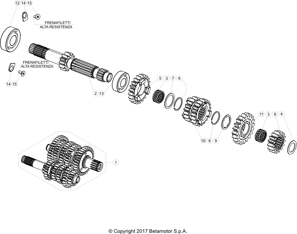 04 GEARBOX - Beta Genuine