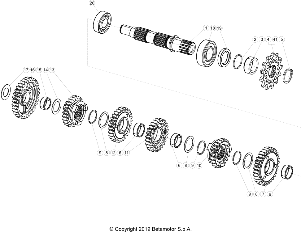 04 GEARBOX - Beta Genuine