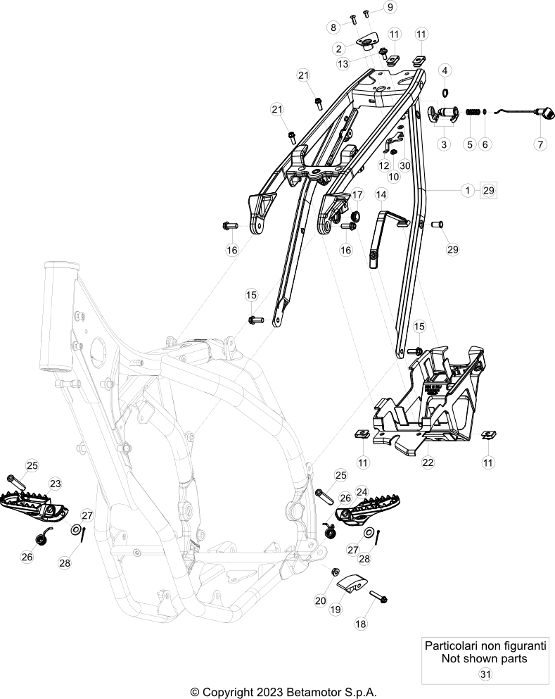 32 FRAME ACCESSORIES - Beta Genuine