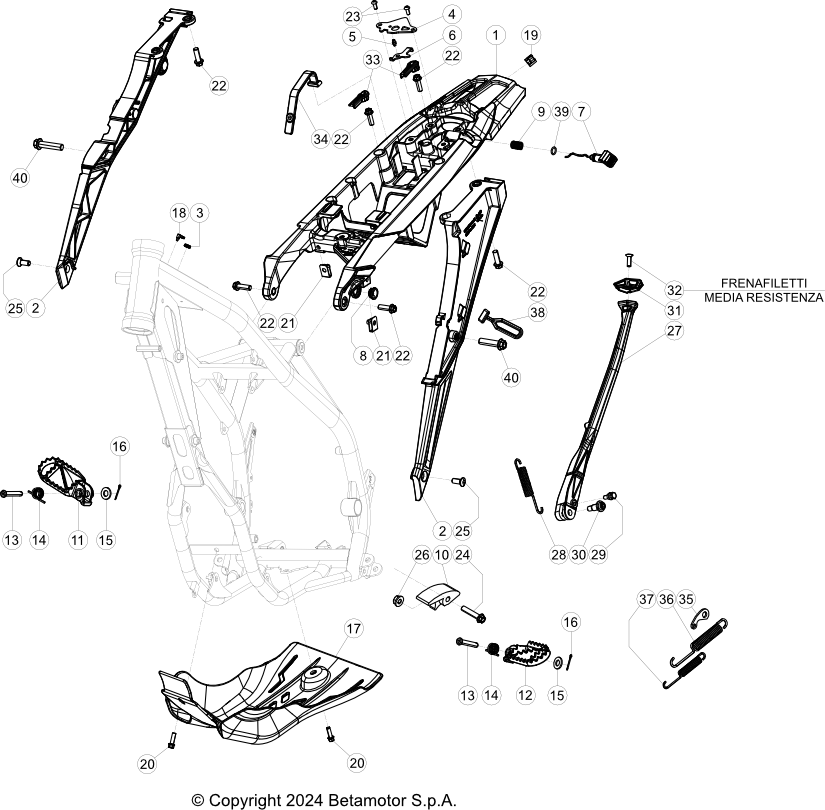 32 FRAME ACCESSORIES - Beta Genuine